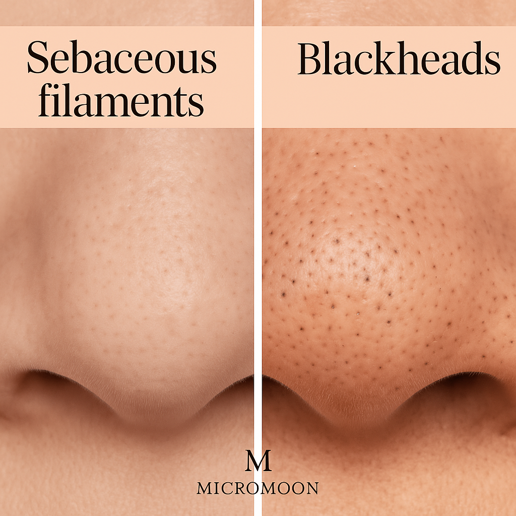 Sebaceous Filaments vs. Blackheads: What’s Really on Your Nose?